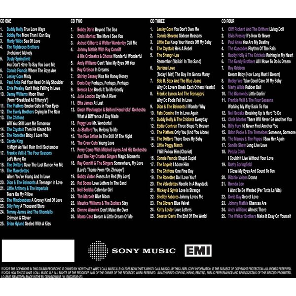 Various Artists – NOW That's What I Call Jukebox Classics: True Love ...