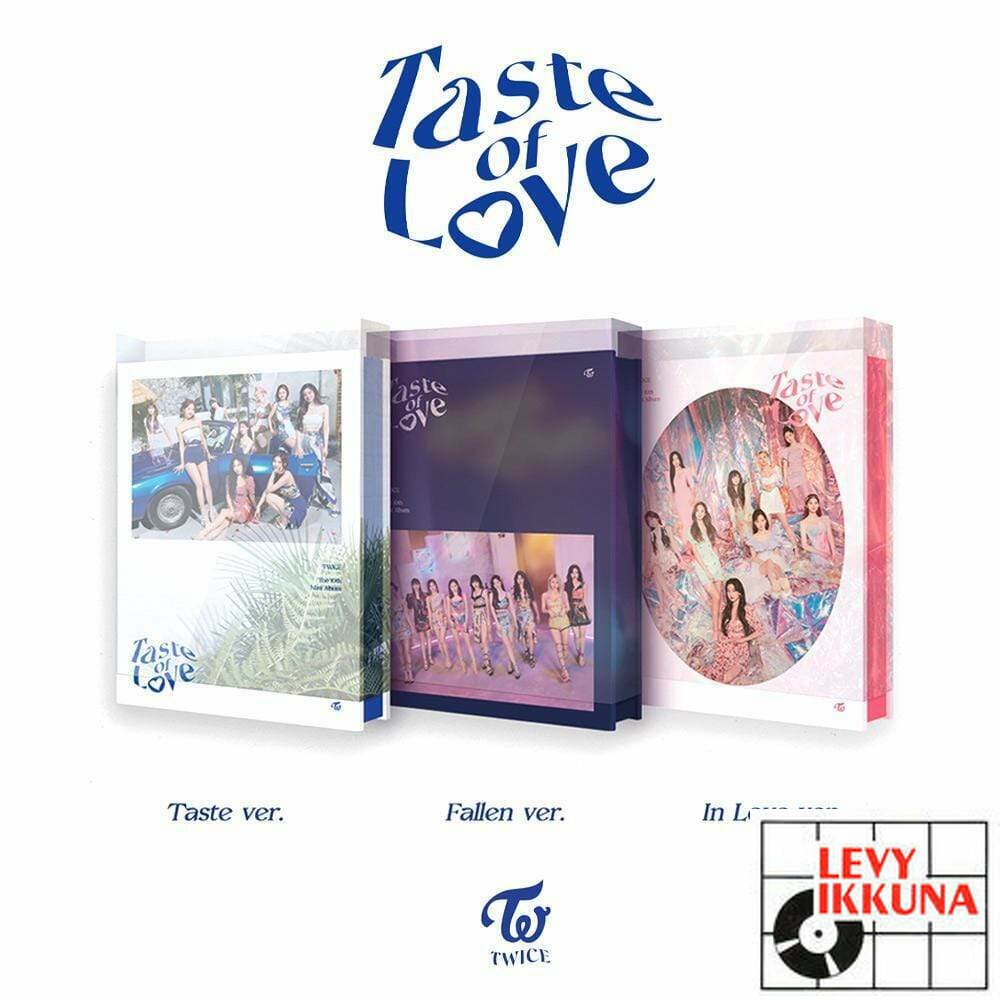 Twice Taste Of Love CD K POP Levyikkuna